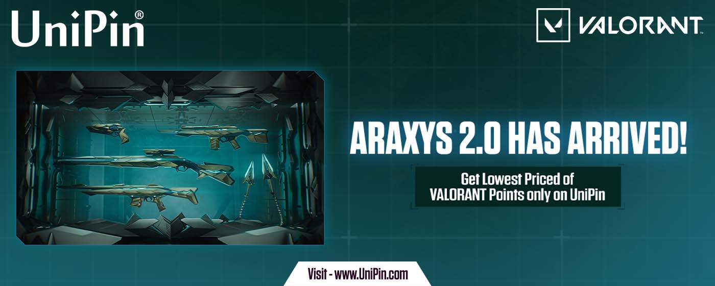 UniPin - Valorant Araxys 2.0 Bundle Now Available on UniPin – Elevate Your Game!